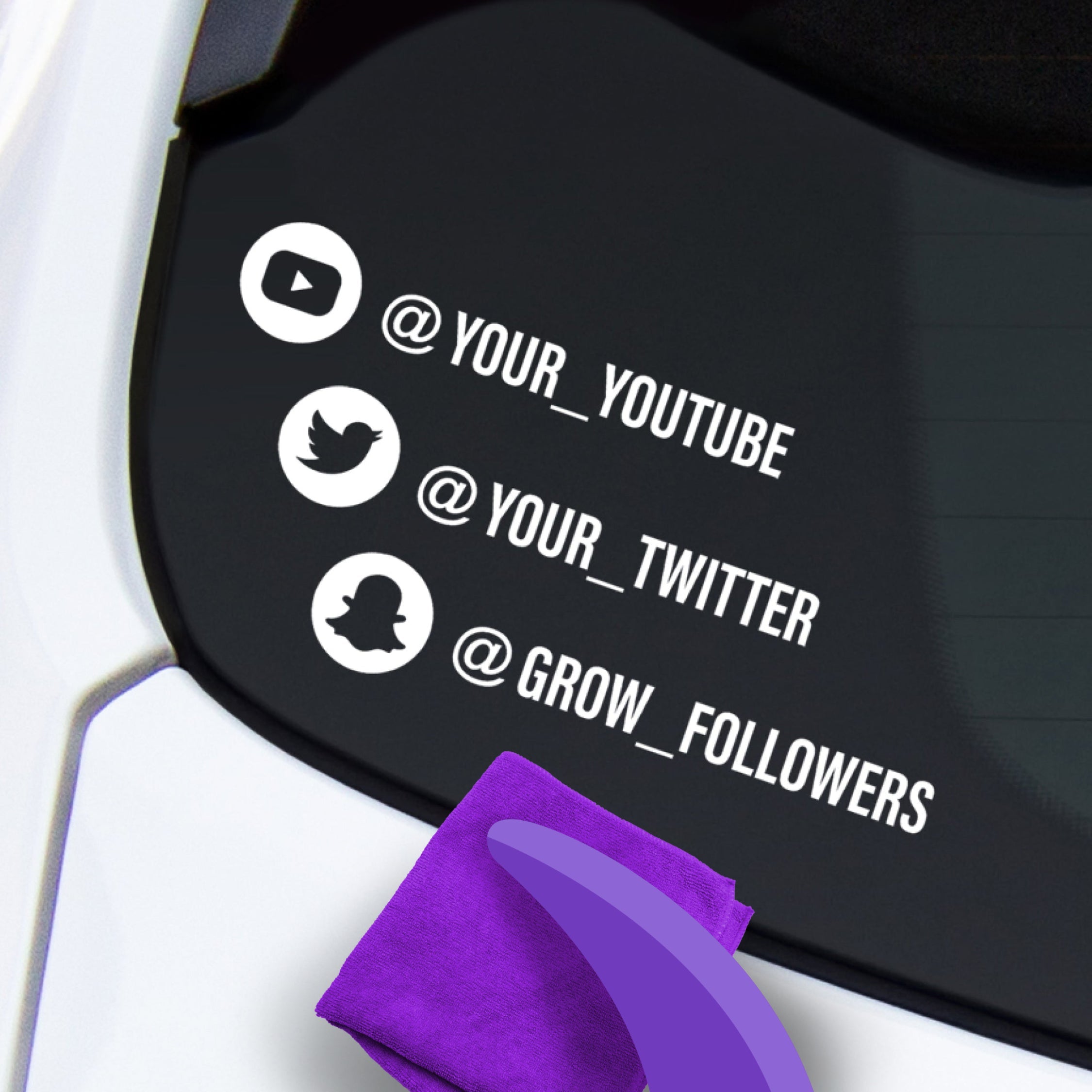 Grow your followers with social media decal stickers | Mr Stickers ...